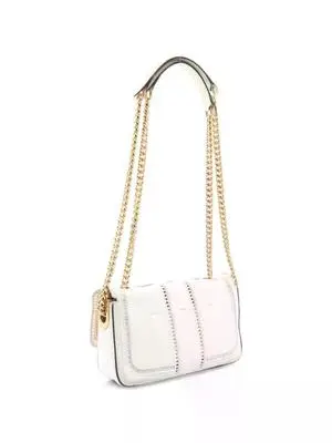 Fendi 2000s Apollo Floral Shoulder Bag
