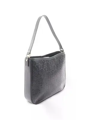 Celine Embossed Logo Shoulder Bag