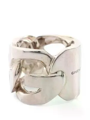 Givenchy 2010s Icon Ring - Silver