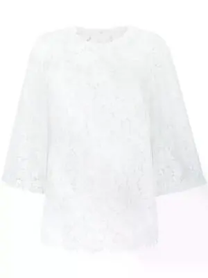 Dolce & Gabbana Lace Top - White