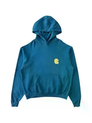 ERIC EMANUEL Ee Basic Long-sleeve Hoodie - Blue