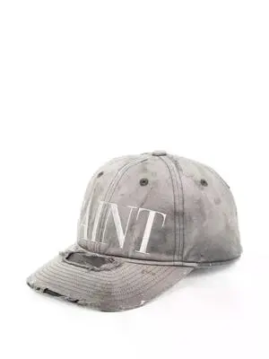 SAINT MXXXXXX Distressed Cap - Grey