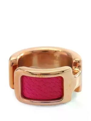 Hermès 2010s Olymp Pm Leather Ear Cuff - Gold