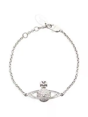 VIVIENNE WESTWOOD Mini Bas Relief Bracelet - Silver