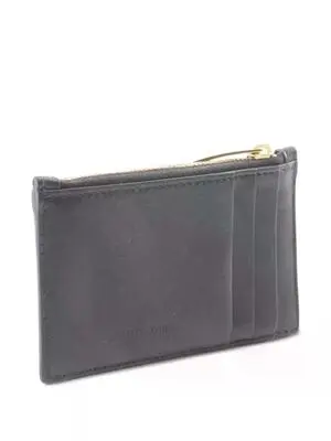 Bottega Veneta 2010s Cassette Card Case Coin Purse - Black