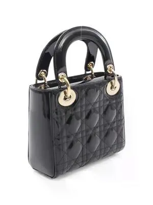 Dior 2010s Cannage Lady Mini Satchel