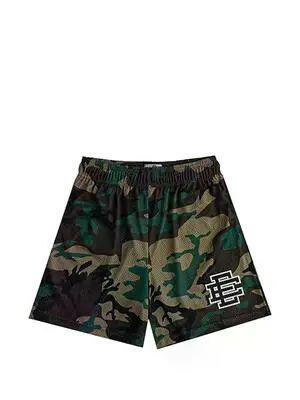 ERIC EMANUEL Camouflage-print Shorts - Brown