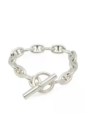 Hermès 2010s Chaîne D'ancre Mm Bracelet - Silver
