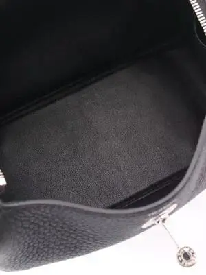 Hermès Hermès Mini Lindy Two-Way Handbag Black