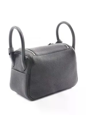 Hermès Mini Lindy Two-way Handbag - Black