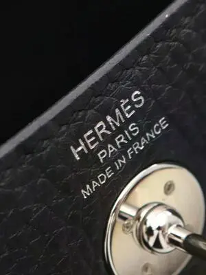 Hermès Mini Lindy Two-way Handbag - Black