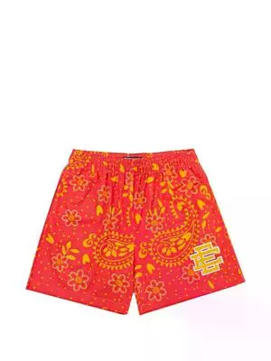 ERIC EMANUEL Paisley-print Shorts - Pink