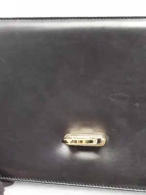 FERRAGAMO 2010s Gancini Leather Shoulder Bag