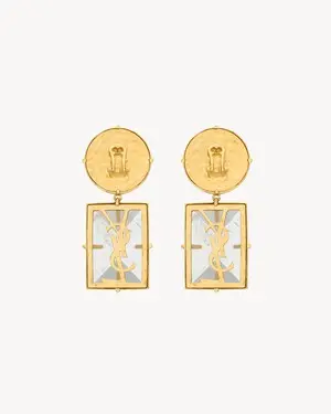 Saint Laurent Pendant Earrings
