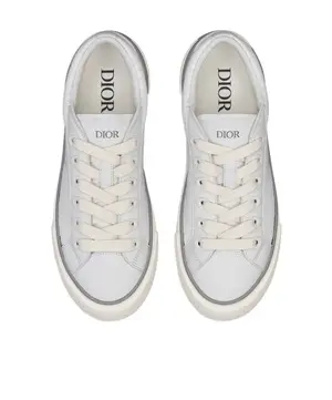 Dior Round Toe Lace-up Sneakers