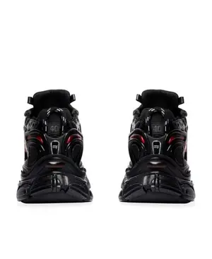 Balenciaga Sneakers Runner Graffiti Da Uomo In Nero