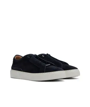 Hugo Boss Suede Lace-up Sneakers