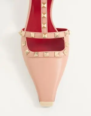 Valentino Garavani Rockstud Ankle-strap Heeled Sandals