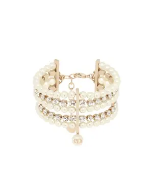 Dior D-river Cuff Bracelet With Cd Logo