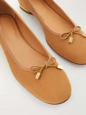 TOD'S Suede Ballet Flats