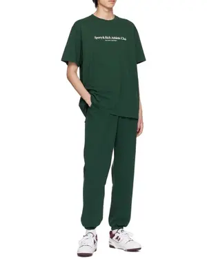 SPORTY  RICH Loose Waist Sweatpants