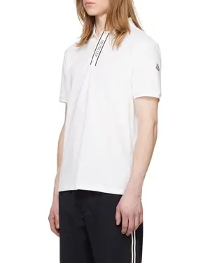 Moncler Logo Motif Polo Shirt