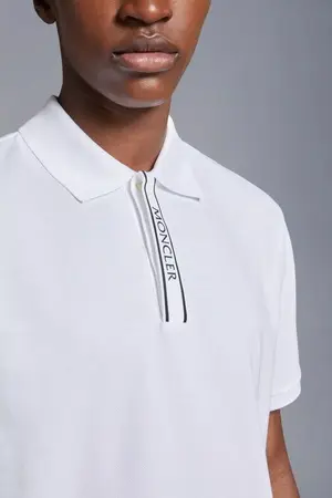 Moncler Logo Motif Polo Shirt