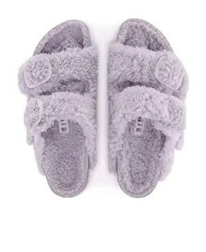 BIRKENSTOCK Round-headed Slippers