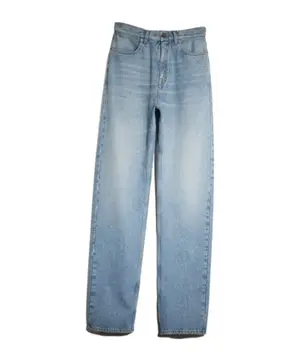 Gucci Bleached Stone Washed Denim Pants - Light Blue