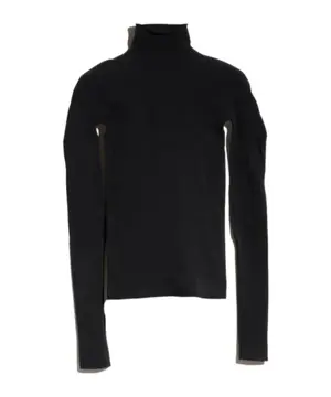 Gucci Seamless Stretch Nylon Jersey Top - Black