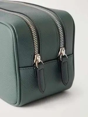 Smythson Panama Leather Jewelry Case