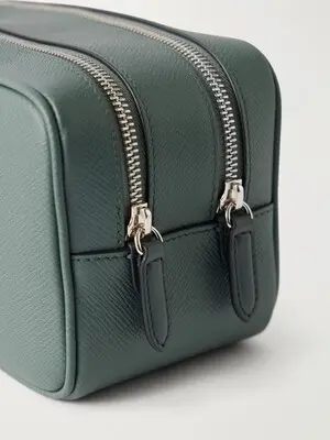 Smythson Panama Leather Jewelry Case
