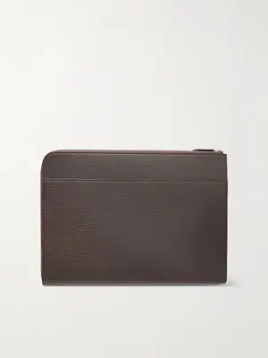 Smythson Ludlow Textured-leather Laptop Case