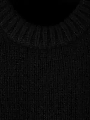 THE ROW Ophelia Oversized Wool Cashmere Crewneck Sweater