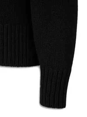 THE ROW Ophelia Oversized Wool Cashmere Crewneck Sweater