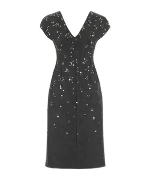 Jil Sander Plunge Cocktail Dresses