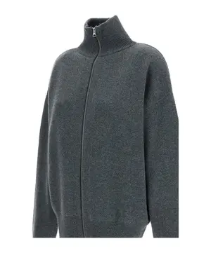 Extreme Cashmere Zip-up Sweater