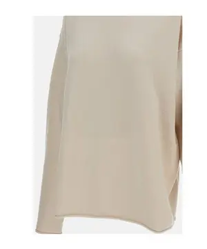 Extreme Cashmere Long-sleeved Crewneck Jumper With Ribbed Detailing
