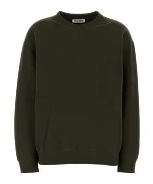 JIL SANDER Crew Neck Long Sleeve Sweatshirt - No