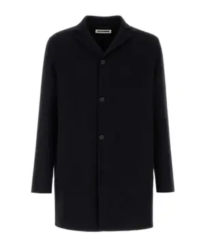 JIL SANDER Single-breasted Sport Coat - Midnight Blue