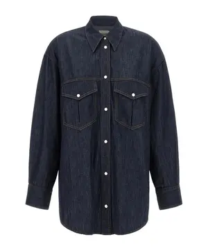 Khaite Long Sleeve Buttoned Shrit