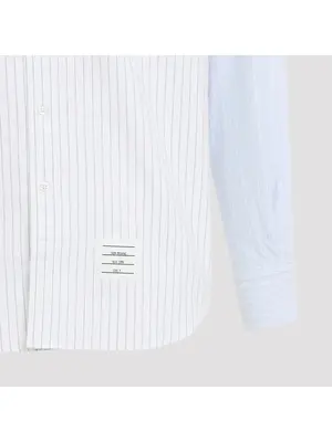 Thom Browne Stripe Panel Button-down Shirt