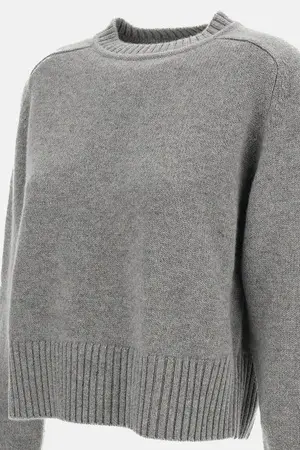 Extreme Cashmere Long-sleeved Crewneck Jumper - Grey