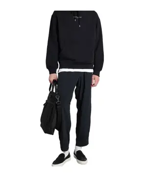 Maison Kitsuné Drawstring Relaxed Pants - Black