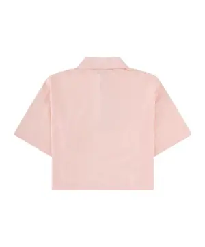 Maison Kitsuné Baby Fox Cropped Polo Shirt