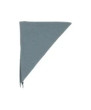 Extreme Cashmere Triangle Headscarf - Blue