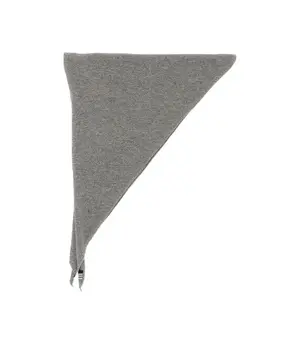 Extreme Cashmere Triangle Headscarf - Grey