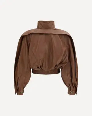 Zimmermann Long-sleeve Leather Jacket