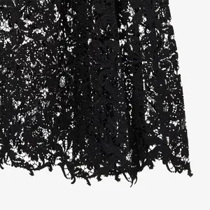 Fendi Macrame Lace Midi Skirt