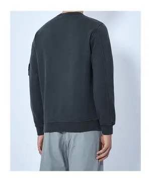 Stone Island Crewneck Sweatshirt With Sleeve Pocket